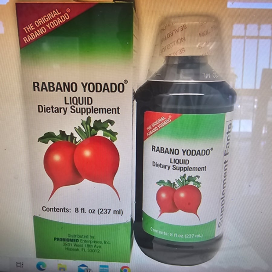 RABANO YODADO CENTRO AMERICANO 8 oz | Gracias por su preferencia
