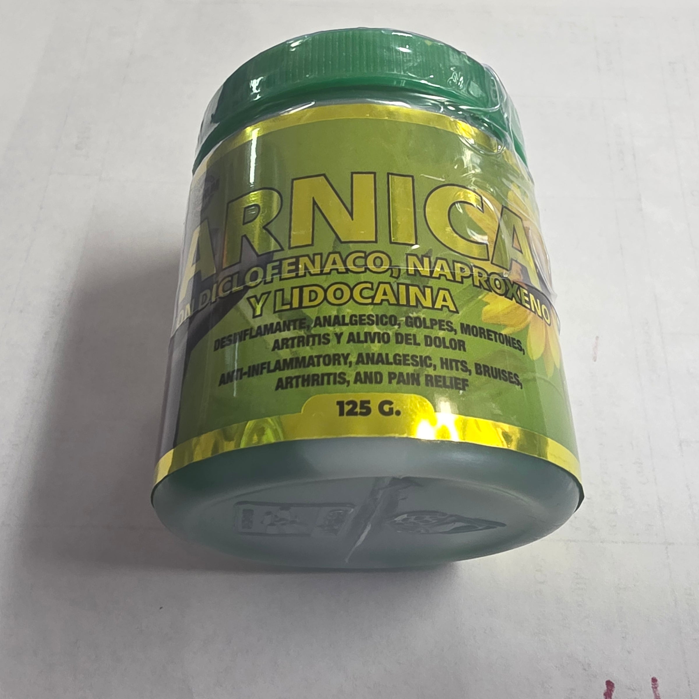 Gel de Arnica con Diclofenaco & Naproxeno y Lidocaina 125 g | Gracias ...